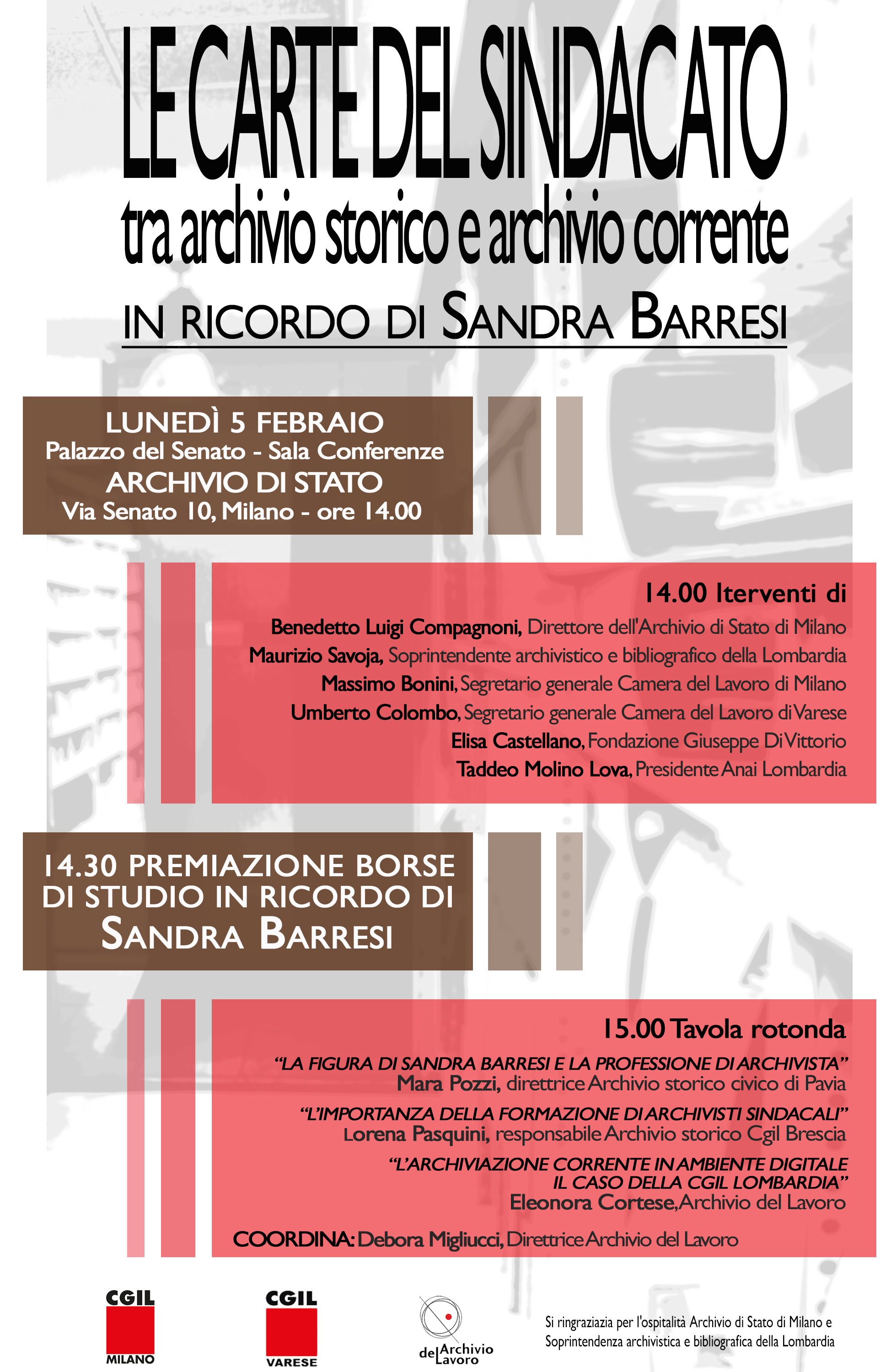 Le carte del sindacato - MilanoAttraverso